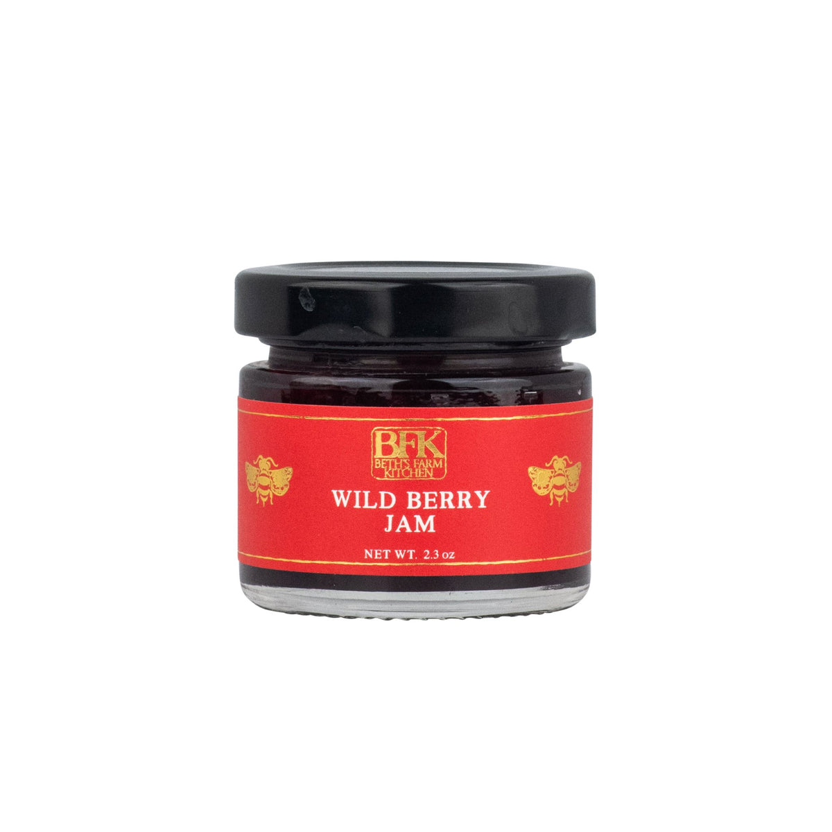 Mini Wild Berry Jam – Tart & Sweet Mixed Berry Blend in a 2 oz Jar ...