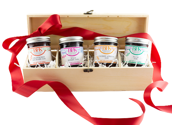 Deluxe Jam Gift Set – Handcrafted Jams in a Reusable Wooden Box